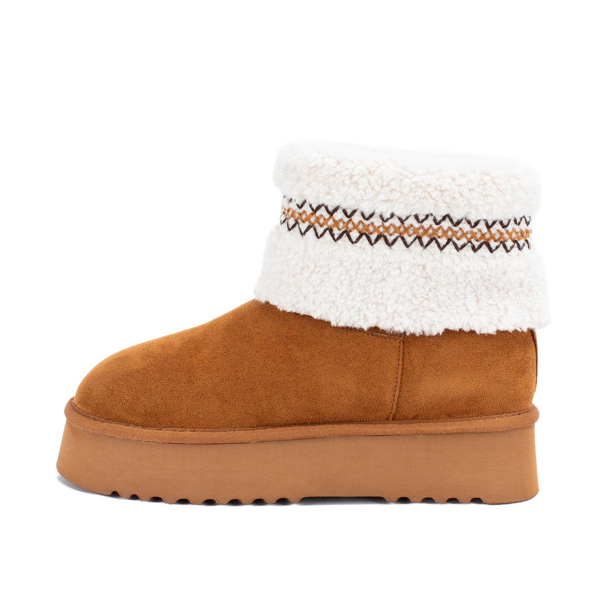 Hiraya Shearling Flatform Boot | Yellow Box Official Site – Yellow Box ...
