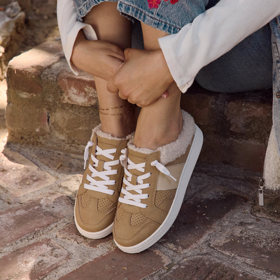 Corbin Shearling Mule Sneaker | Yellow Box Official Site – YELLOW BOX ...