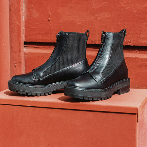Spencer Knit Chelsea Boot | Yellow Box Official Site – YELLOW BOX FOOTWEAR