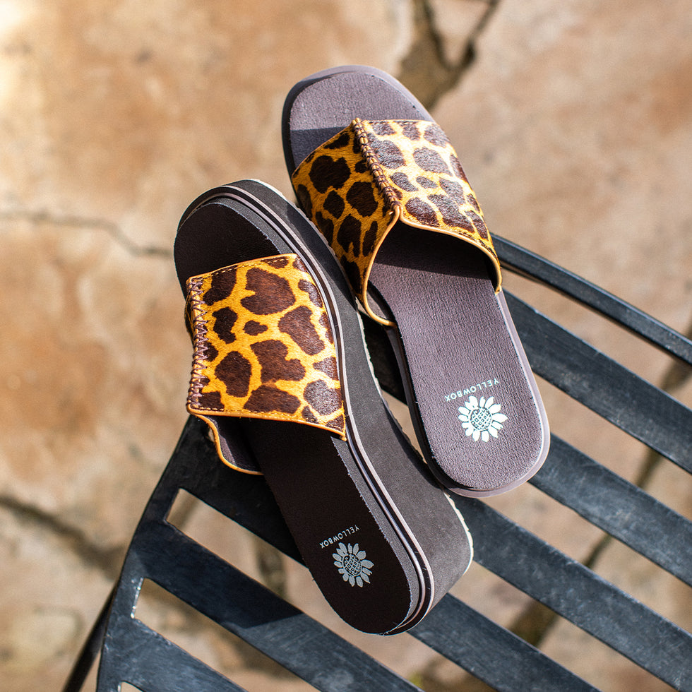 Alley Wedge Slide – Yellow Box Footwear
